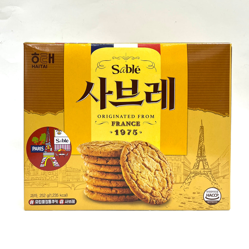 [Haitai] Sable Cookies / 해태 사브레 (252g)