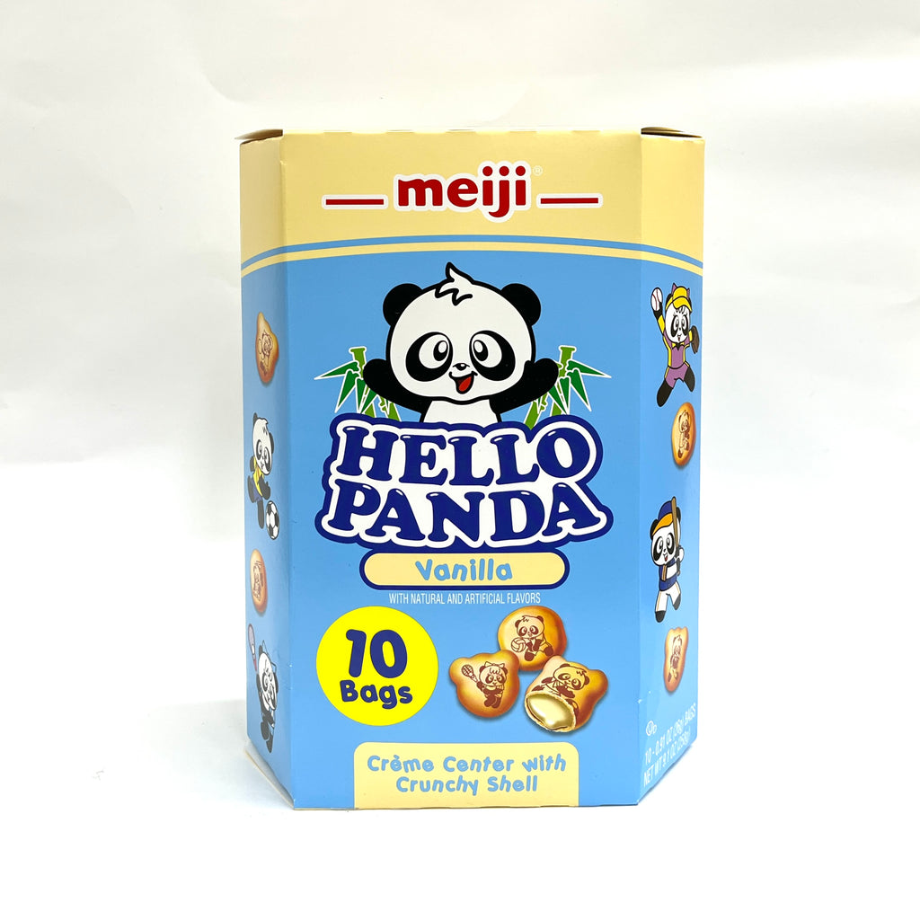 [Meiji] Hello Panda Snack Vanilla Flavor / 메이지 헬로 판다 과자 바닐라 맛 (10bags)