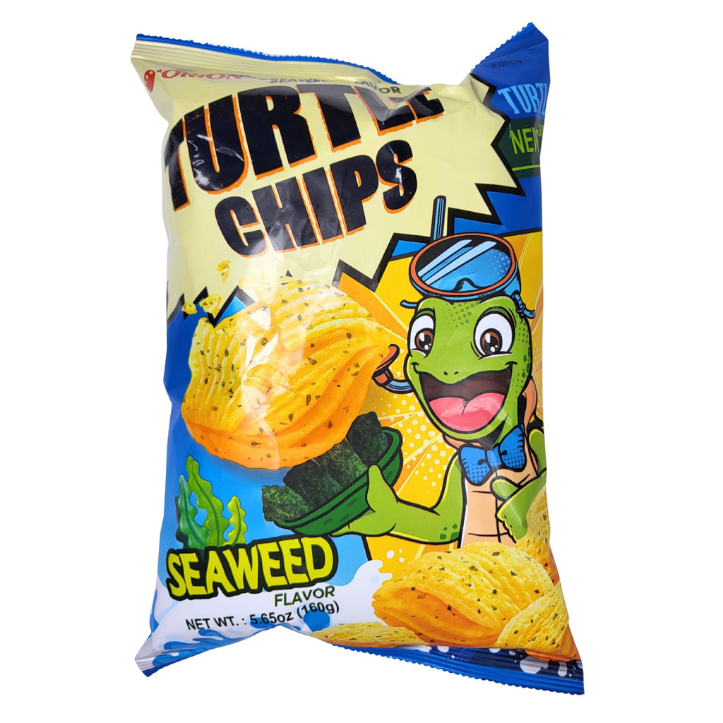 [Orion] Turtle Chips Seaweed Flavor / 오리온 꼬북칩 김맛 (160g)