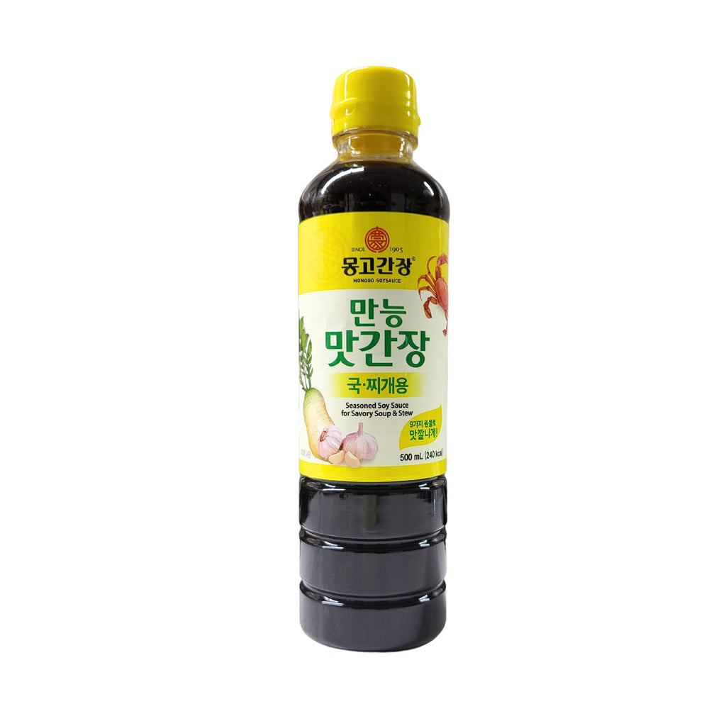 [Monggo] Seasoned Soy Sauce for Savory Soup & Stew/ 몽고간장 만능 맛간장 국, 찌개용