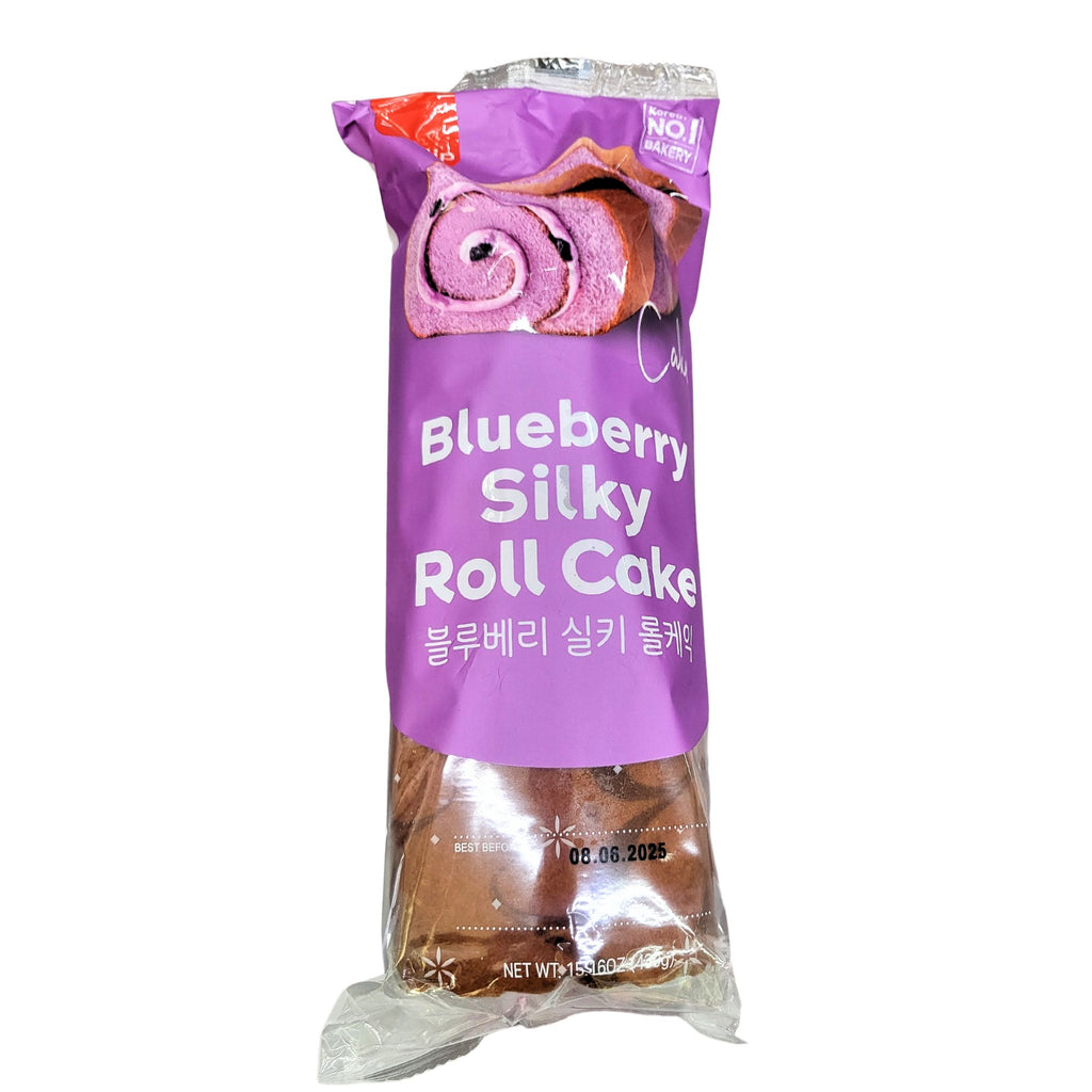 [Samlip] Blueberry Silky Roll Cake / 삼립 블루베리 실키 롤케잌(430g)