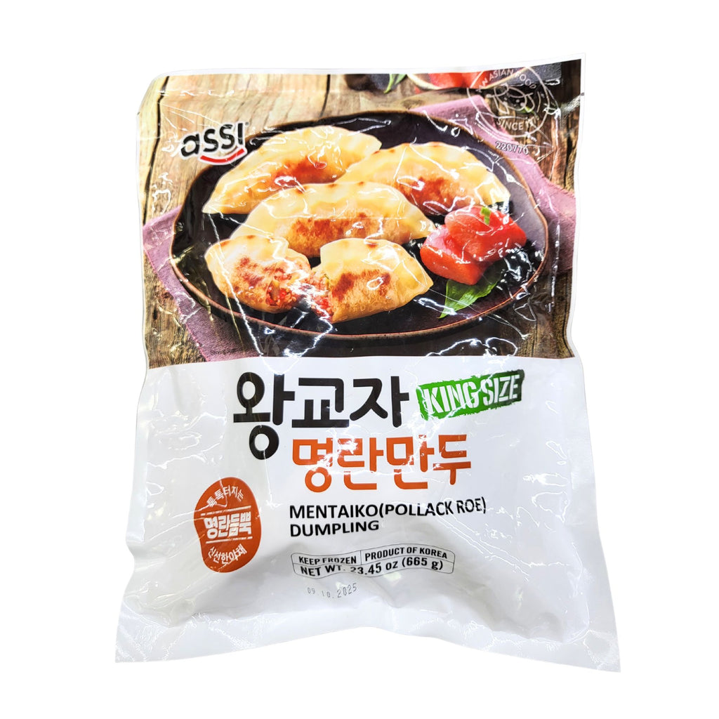 [Assi] Pollack Roe Dumplings / 아씨 왕교자 명란 만두 (665g)