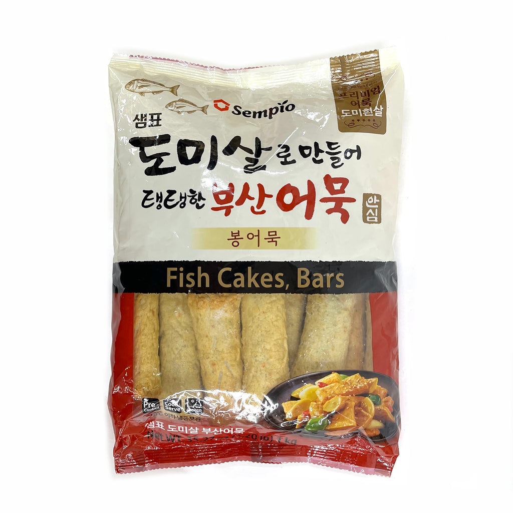 [Sempio] Busan Fish Cake Bars / 샘표 도미살 부산 어묵 봉어북 (1kg)