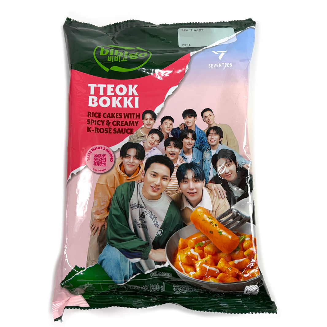 [CJ] Bibigo Tteokbokki Spicy & Creamy K-Rose Sauce / 비비고 떡볶이 매운 로제 맛