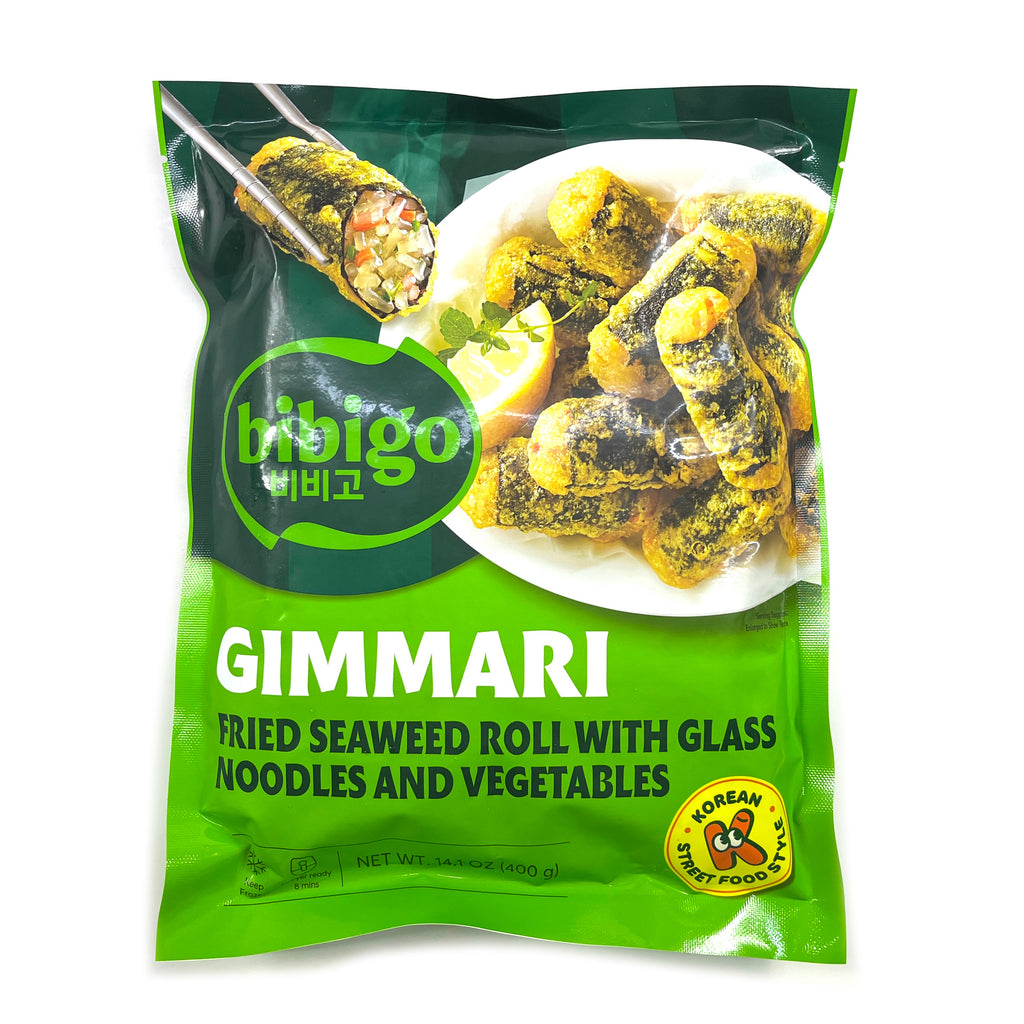 [Bibigo] Gimmari Fried Seaweed Roll with Glass Noodles and Vegetable/