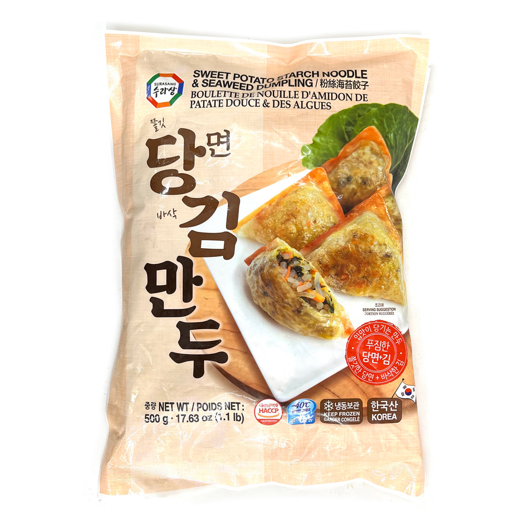 [Surasang] Sweet Potato Starch Noodle & Seaweed Dumpling / 수라상 쫄깃 당면 김