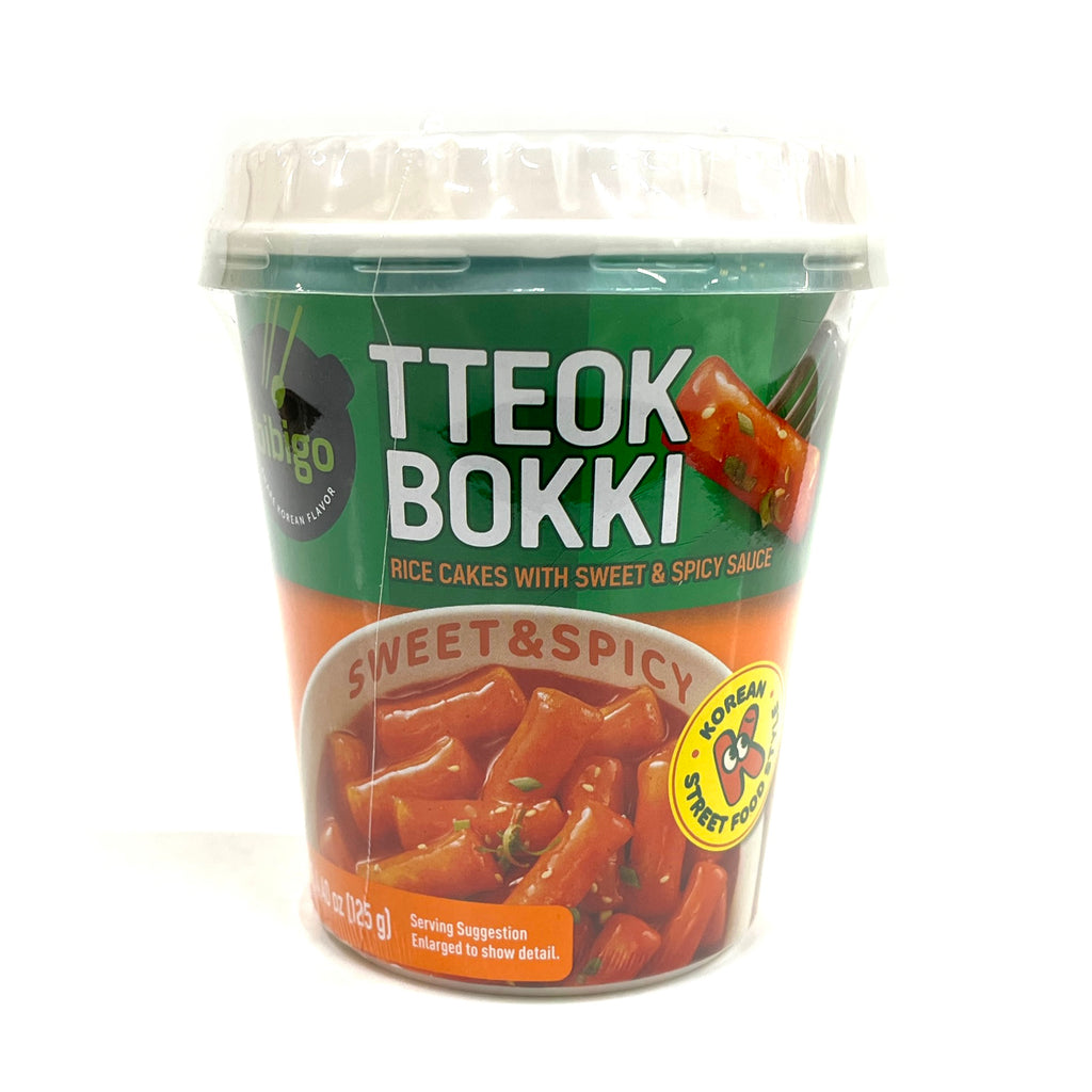 [Bibigo] Tteok-bokki Sweet & Spicy Topokki Cup / 비비고 컵 떡볶이 달콤 매콤 작은컵(