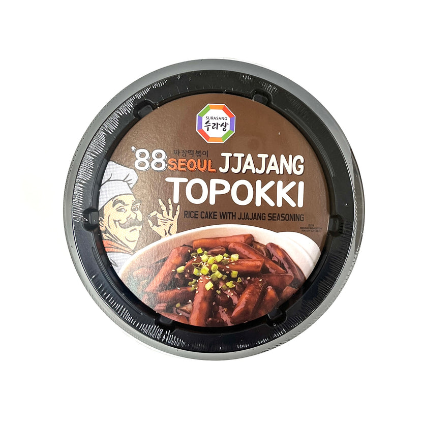 [Surasang] 88' Seoul Jjajang Topokki / 수라상 88 서울 짜장 떡볶이 큰컵 (153g)
