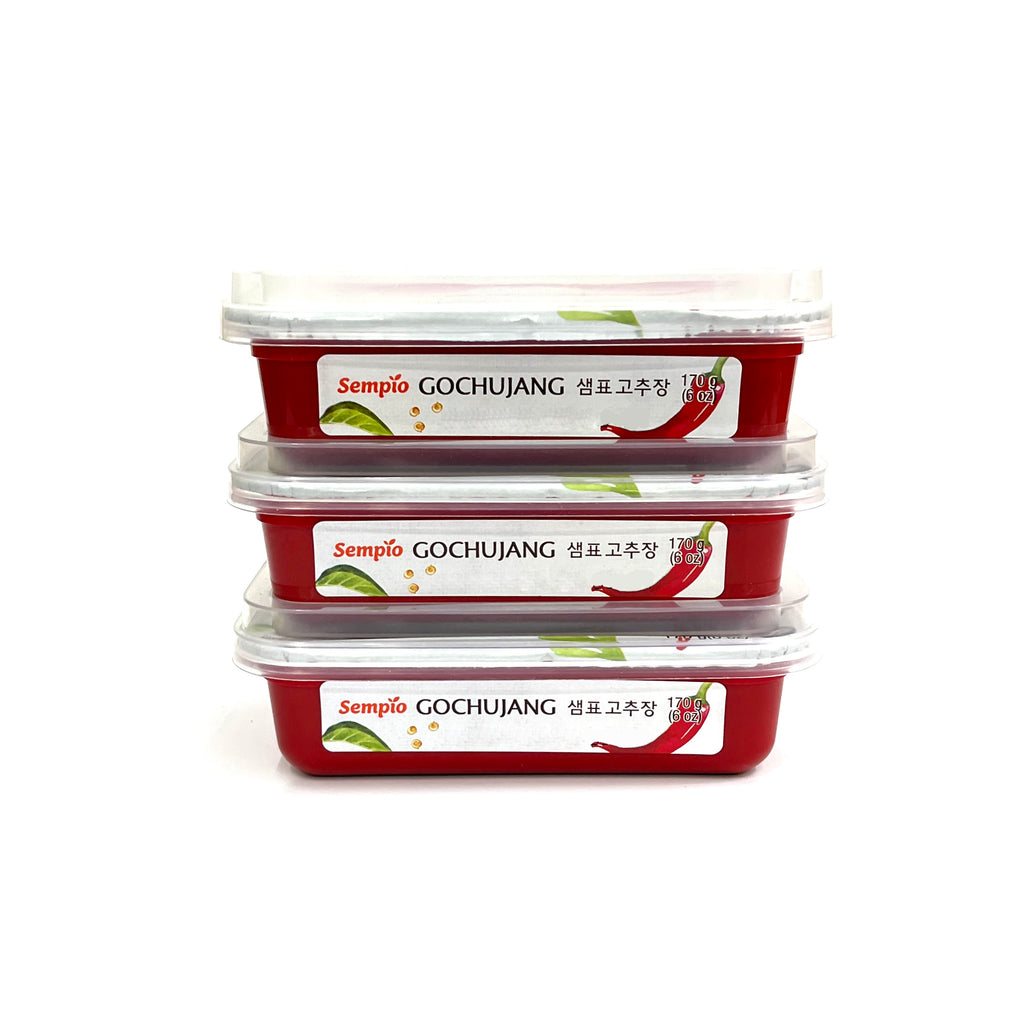 [Sempio] Gochujang Korean Chili Paste Vegan / 샘표 태양초 고추장 (170g x3)